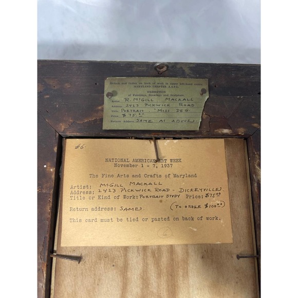 Robert McGill Mackall | Other | Antique Rare Robert Mcgill Mackall ...